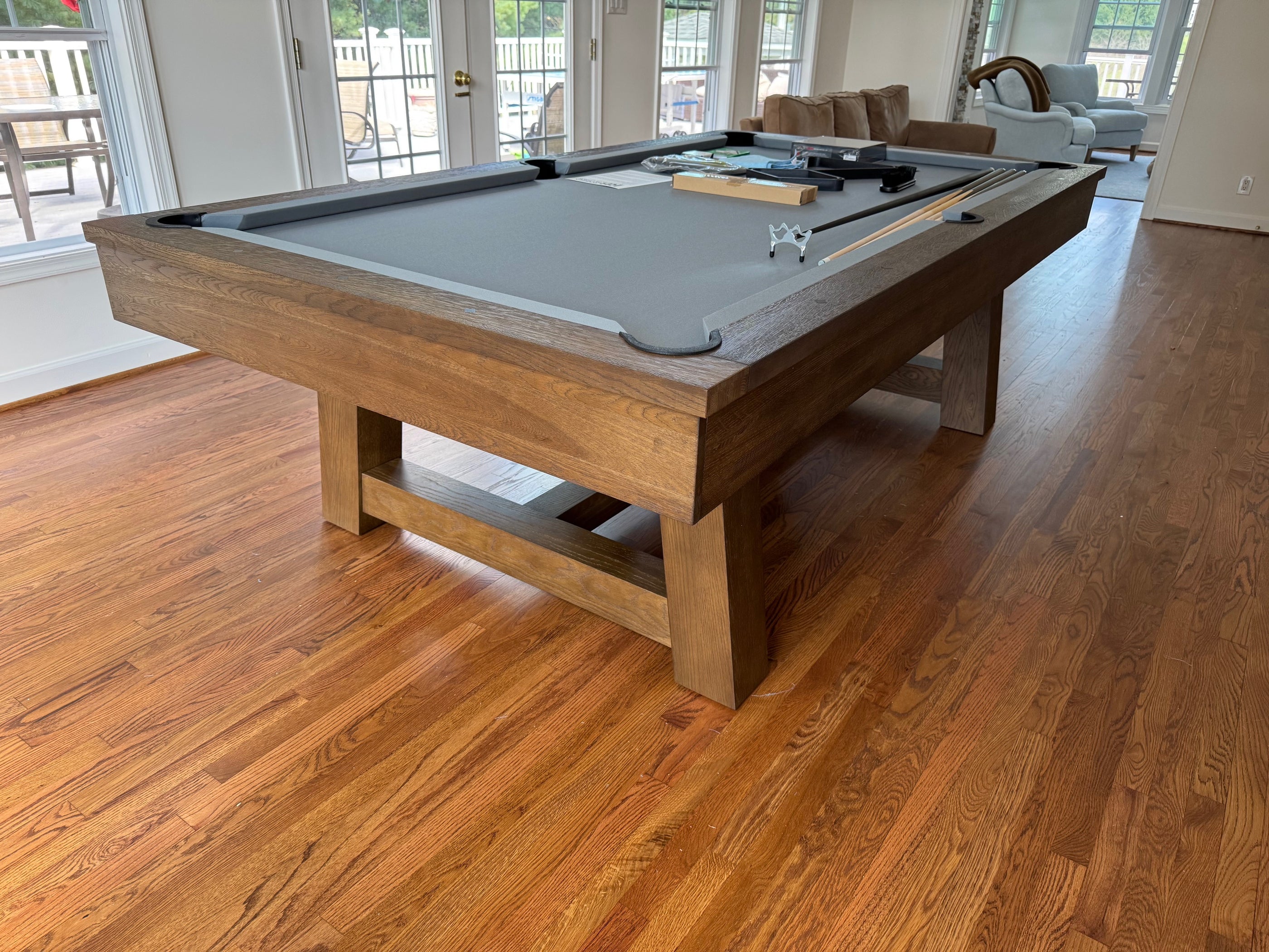 Brunswick Botanic Pool Table — Robbies Billiards & Game Room Design