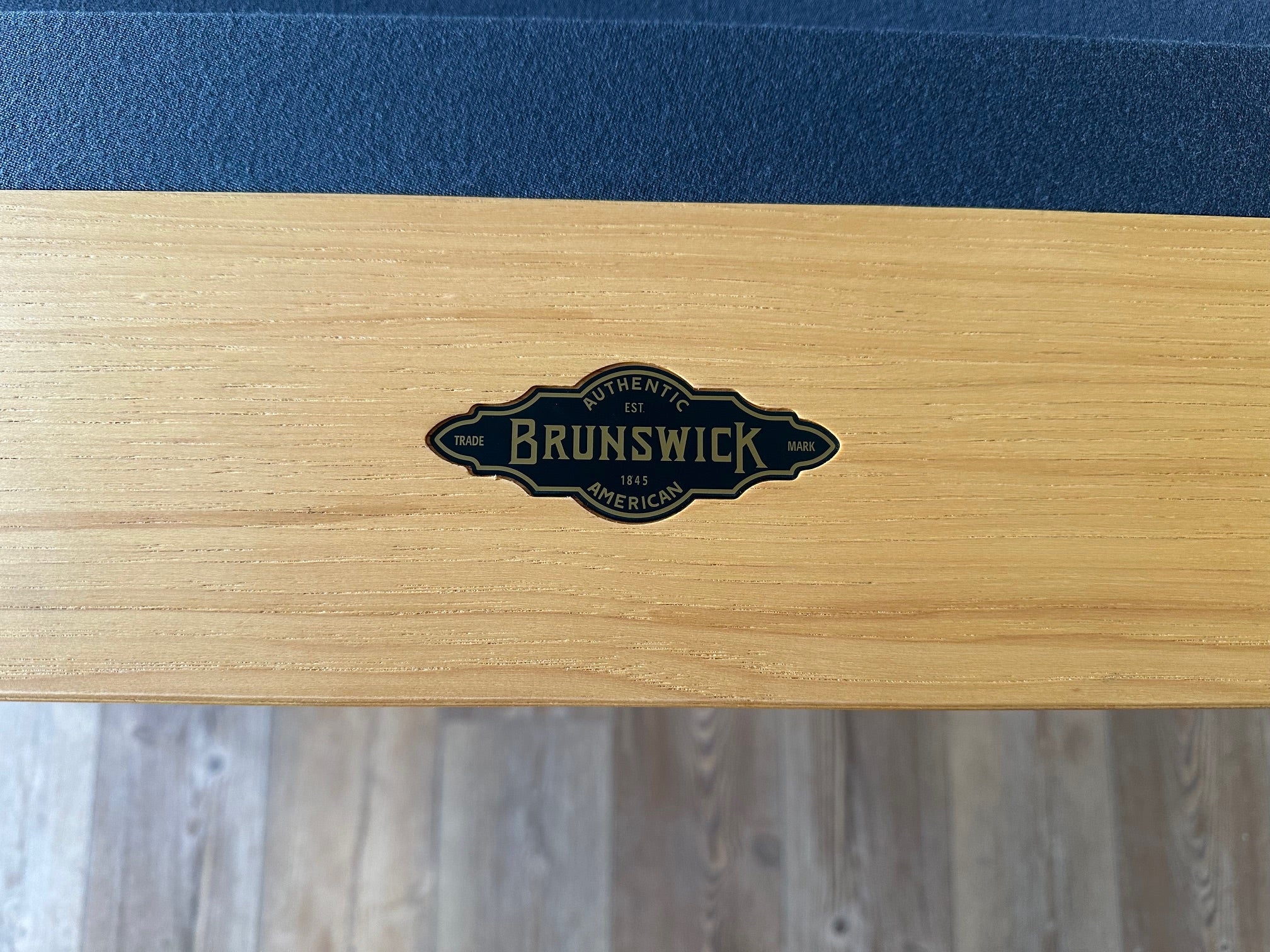 Brunswick Hickory Pool Table — Robbies Billiards & Game Room Design