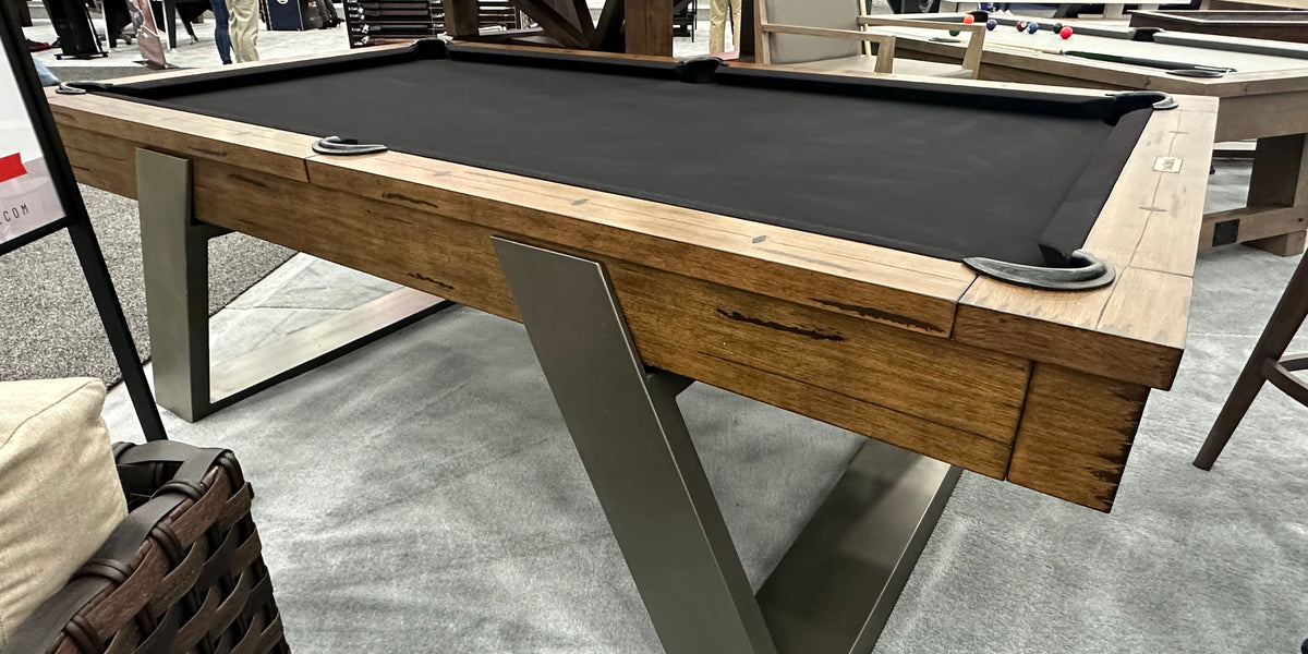 Plank and Hide Modesto Pool Table — Robbies Billiards & Game Room Design