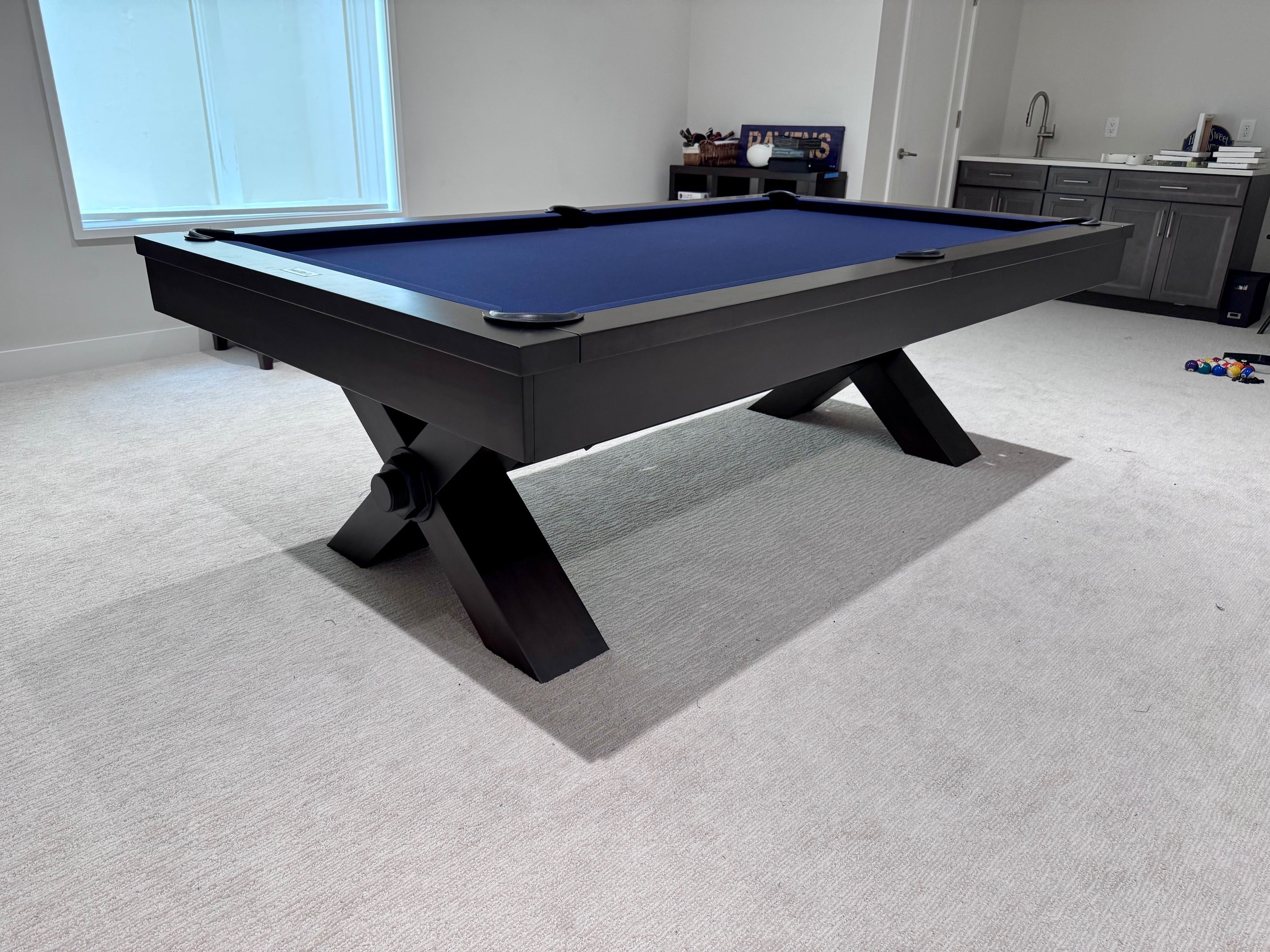 Plank and Hide Wood Vox Pool Table — Robbies Billiards & Game Room Design