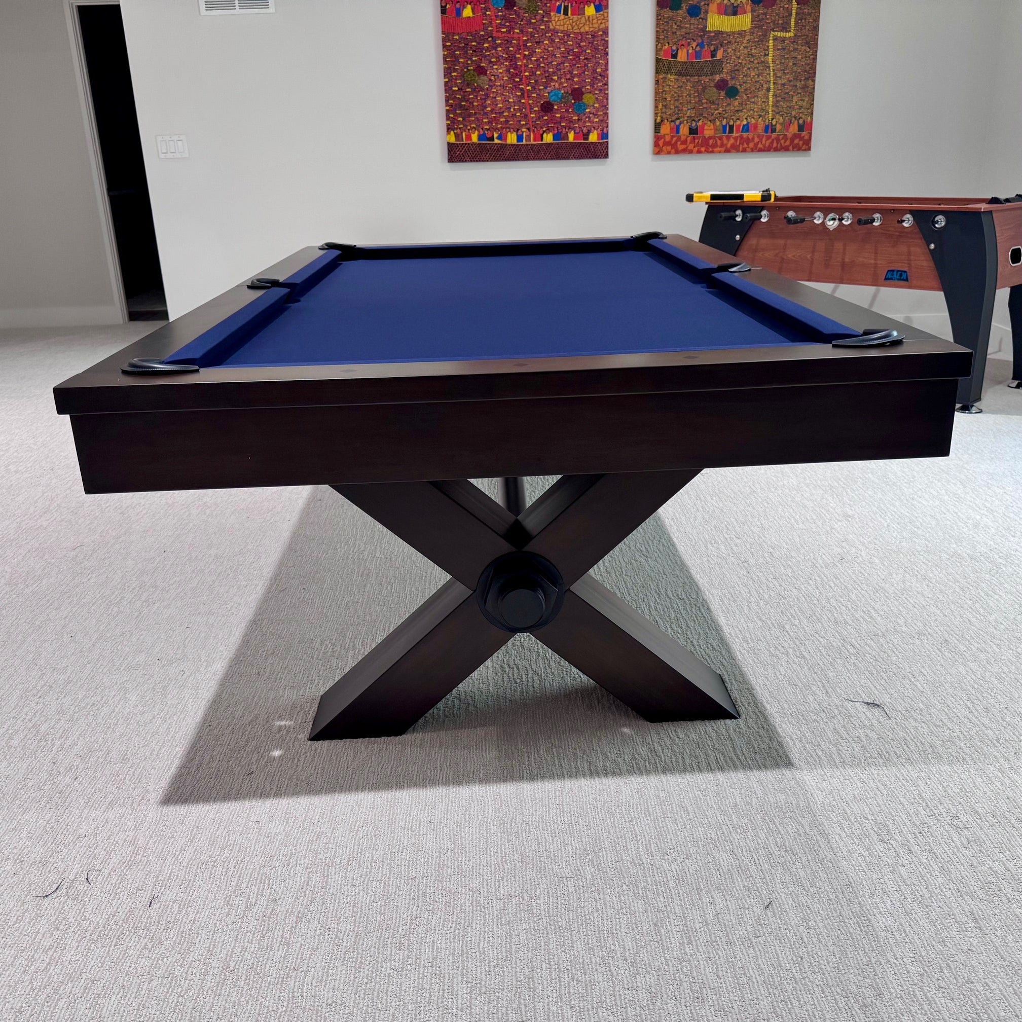 Plank and Hide Wood Vox Pool Table — Robbies Billiards & Game Room Design