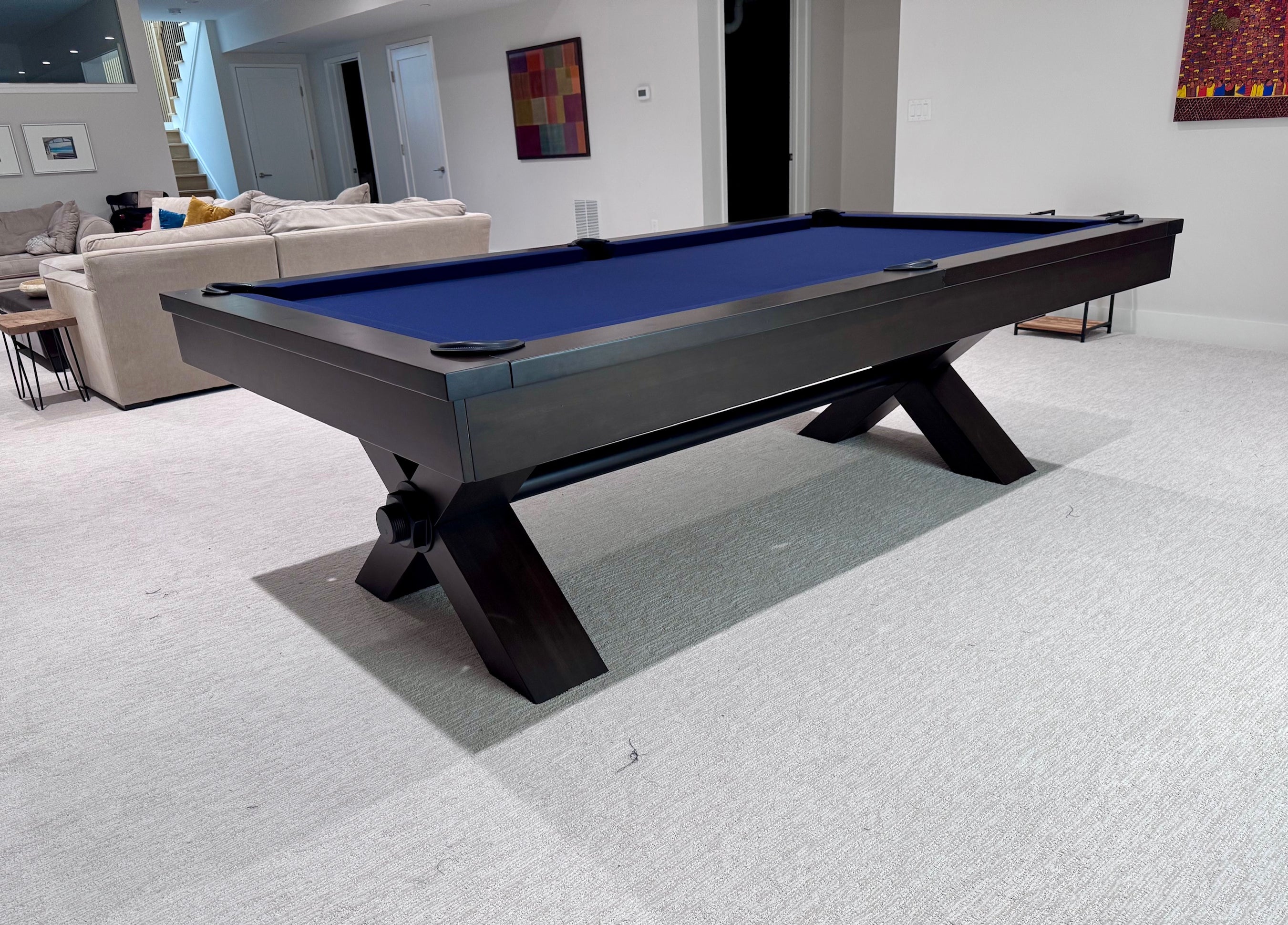 Plank and Hide Wood Vox Pool Table — Robbies Billiards & Game Room Design