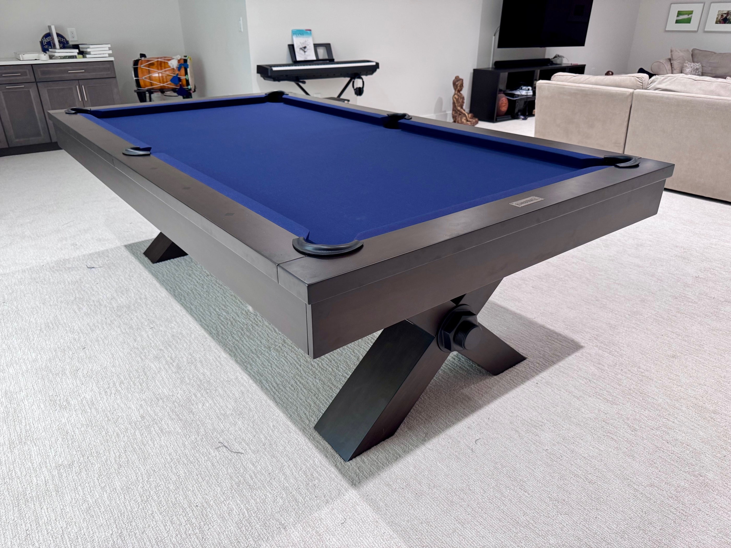 Plank and Hide Wood Vox Pool Table — Robbies Billiards & Game Room Design