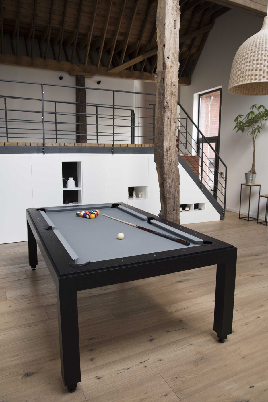 Aramith Fusion Wood Line Dining Pool Table — Robbies Billiards & Game ...