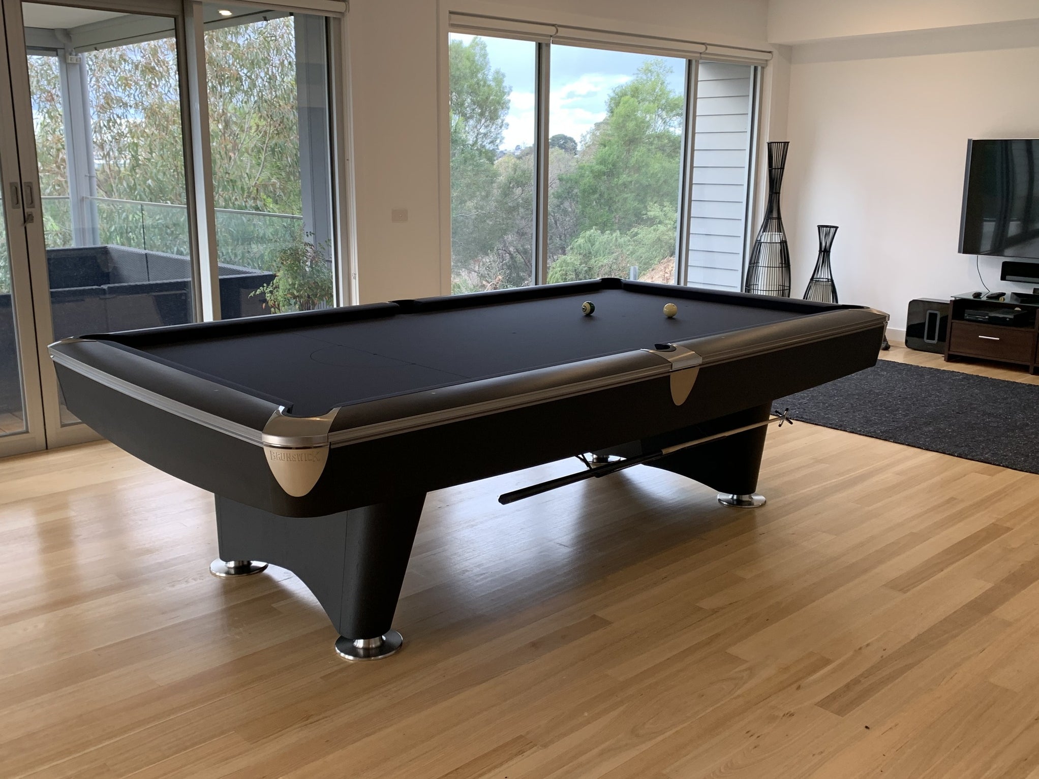 Brunswick Gold Crown VI Pool Table — Robbies Billiards & Game Room Design
