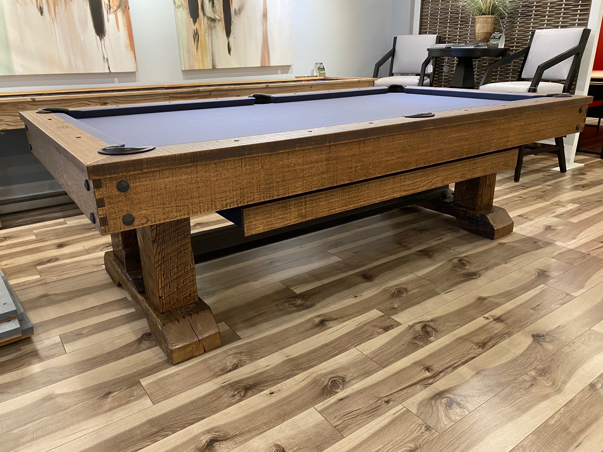 Olhausen Railyard Pool Table — Robbies Billiards & Game Room Design