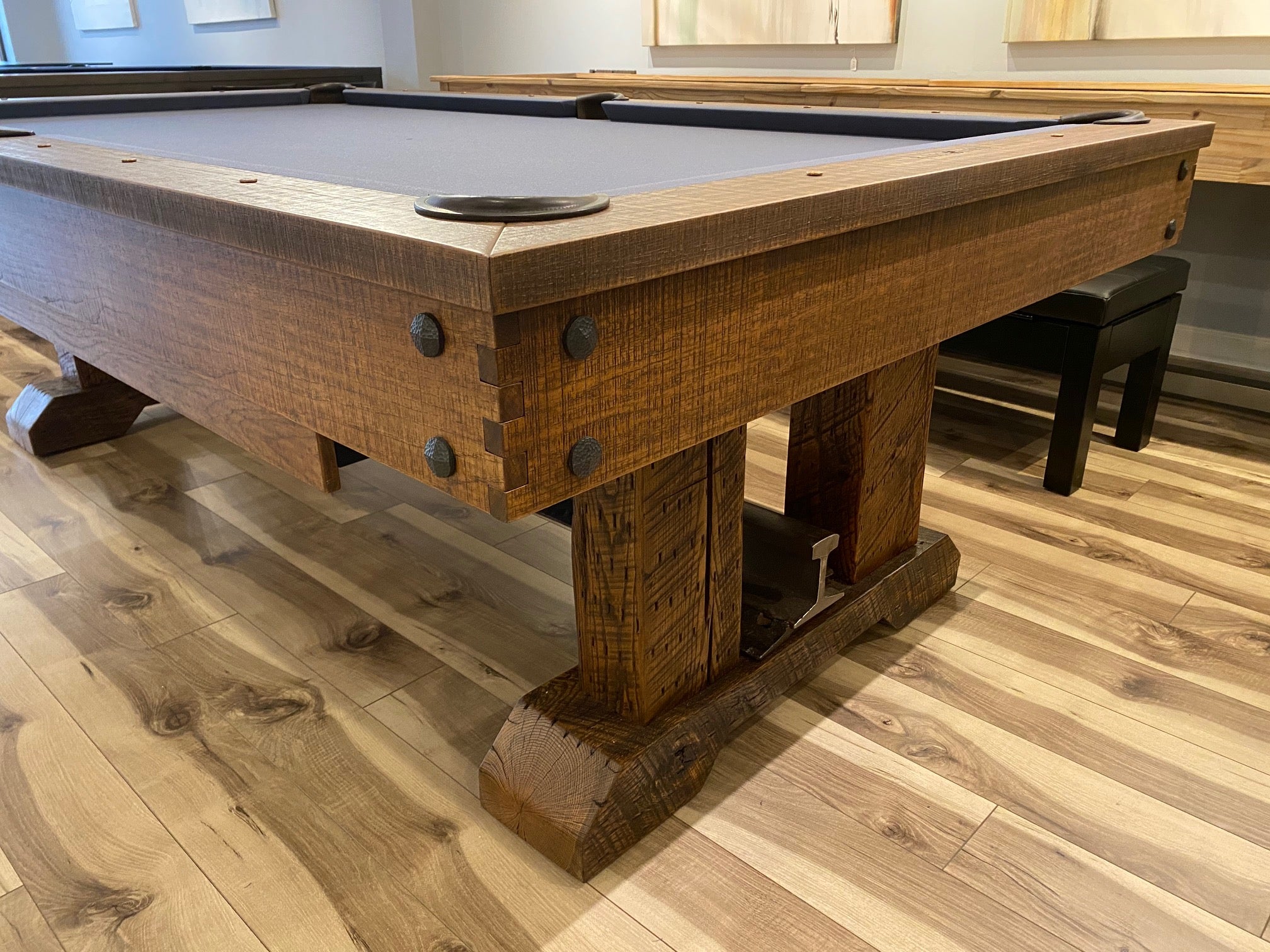 Olhausen Railyard Pool Table — Robbies Billiards & Game Room Design