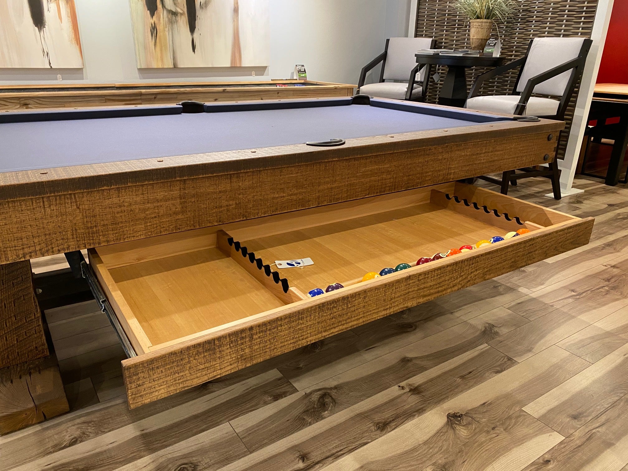 Olhausen Railyard Pool Table — Robbies Billiards & Game Room Design