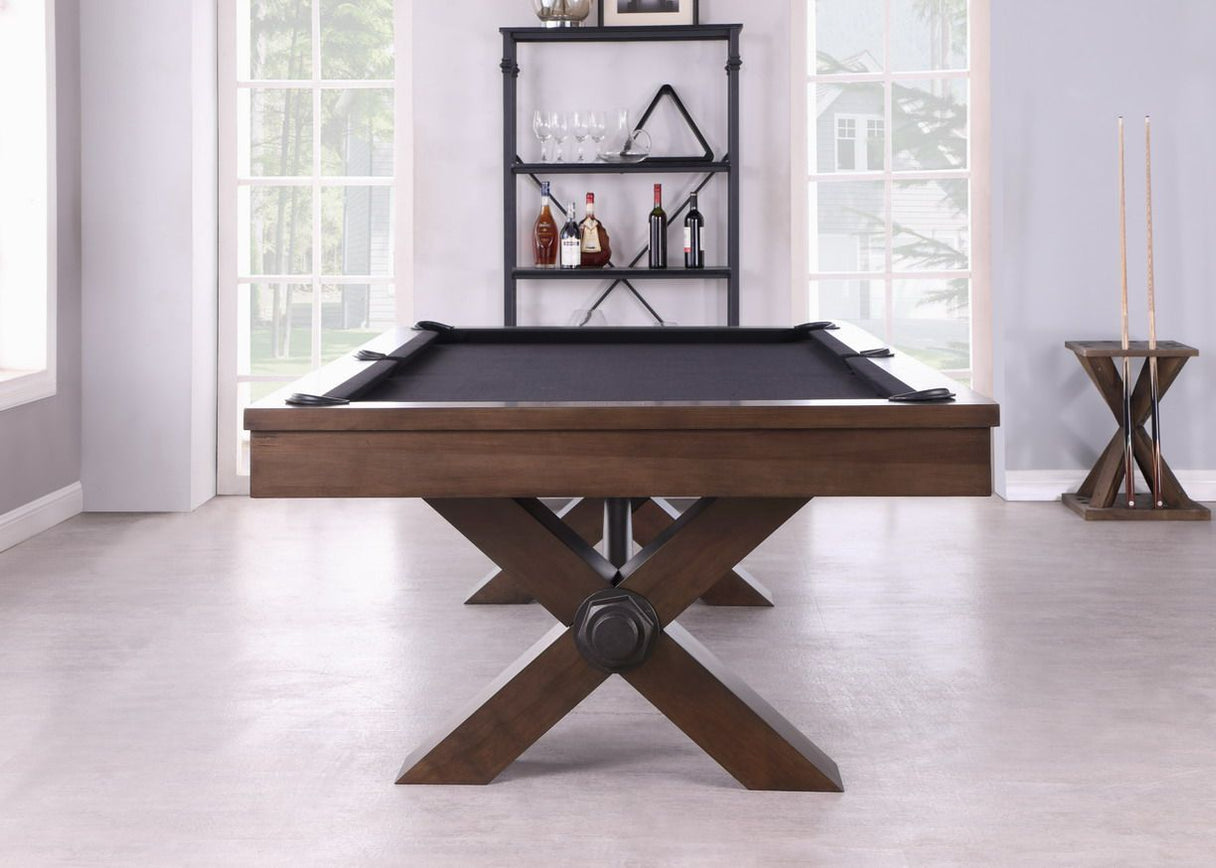 Plank and Hide Wood Vox Pool Table — Robbies Billiards & Game Room Design