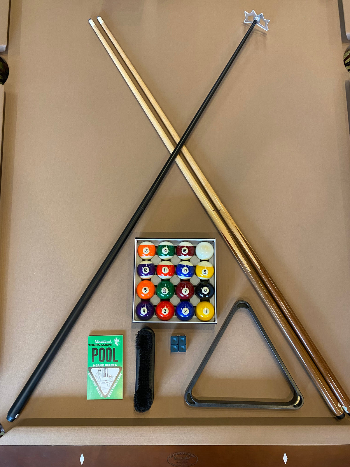 Economy Billiard Accessory Package (with purchase of pool table ...