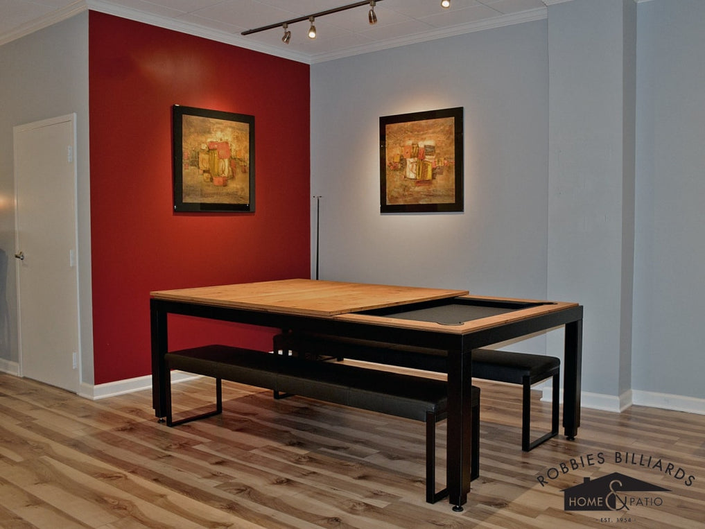 Aramith Fusion Vintage Dining Pool Table — Robbies Billiards & Game ...