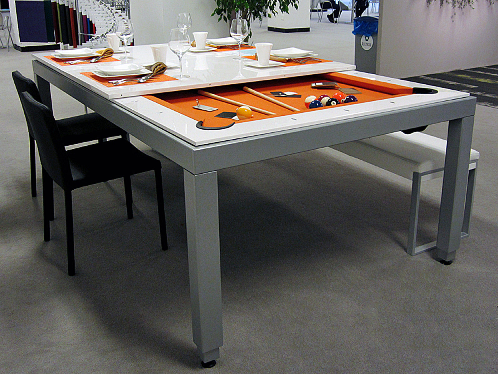 Aramith Fusion 7' Dining Pool Table — Robbies Billiards & Game Room Design