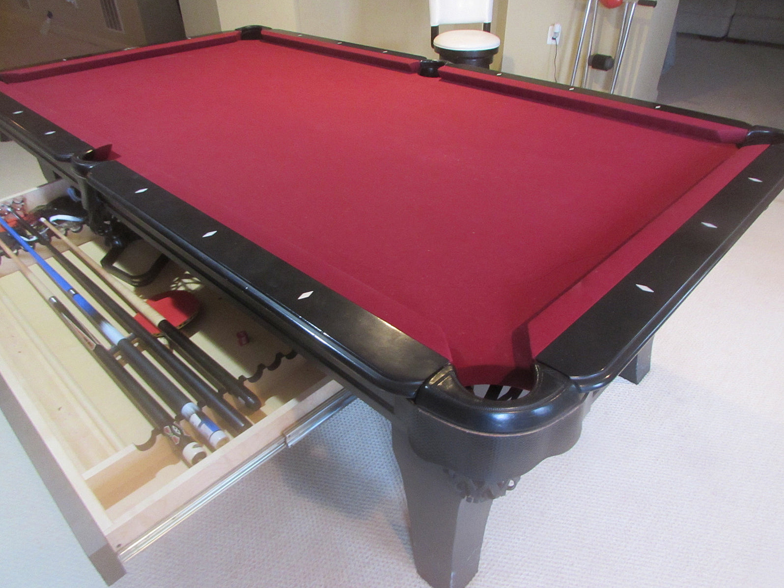 Olhausen Chicago Pool Table — Robbies Billiards & Game Room Design