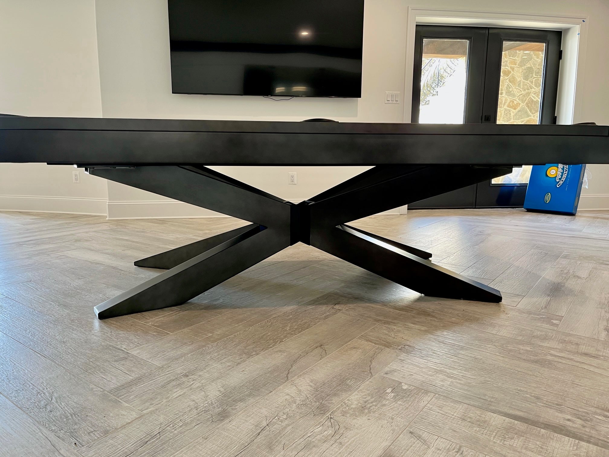 Plank and Hide Felix Pool Table — Robbies Billiards & Game Room Design