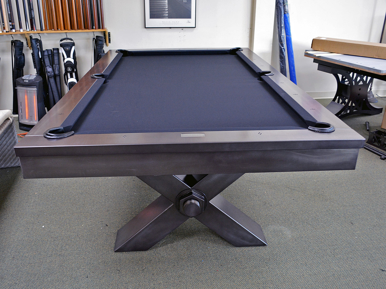 Plank and Hide Vox Pool Table — Robbies Billiards & Game Room Design